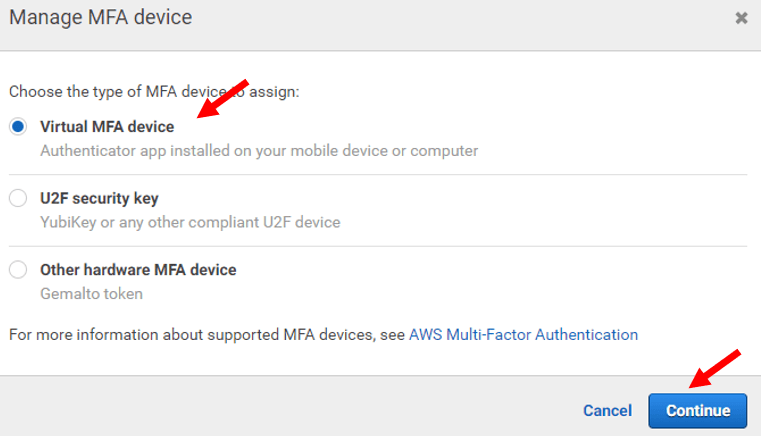 How to set up MFA for your AWS account - Anto ./online
