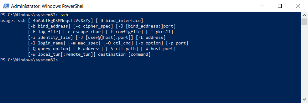 How to install and use the Windows 10 SSH feature - Anto ./online