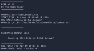 dirb Command-Line Cheat Sheet - Anto ./online